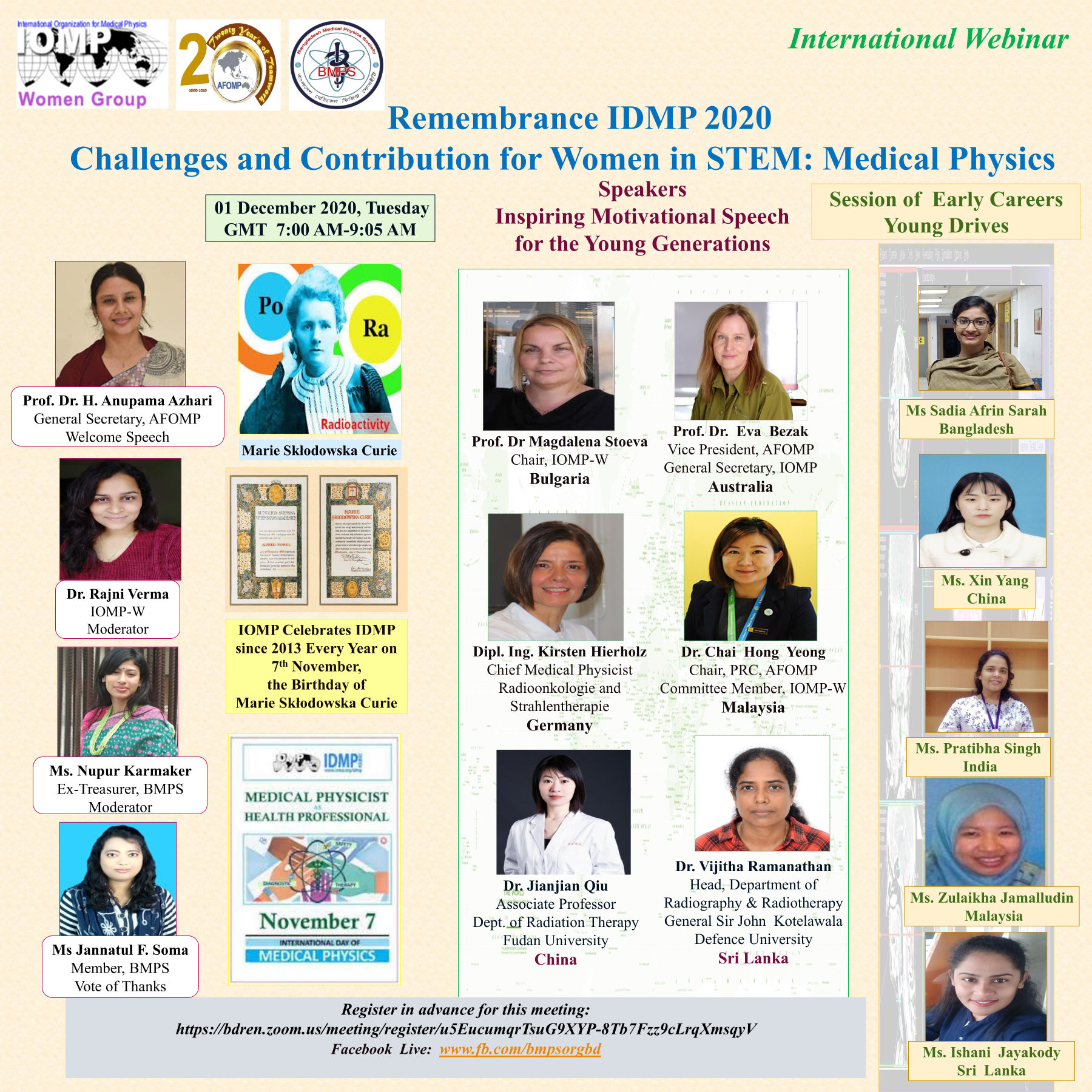 BMPS: Remembrance IDMP 2020: Webinar and Program schedule on Dec 1 ...