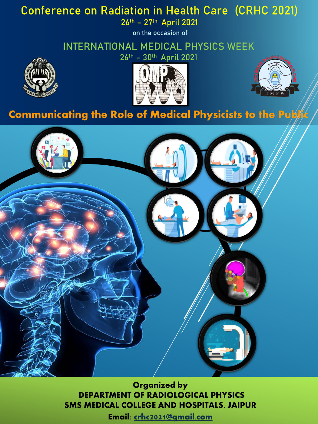 Conference on Radiation in Health Care (CRHC 2021) on 26th, 27th April ...